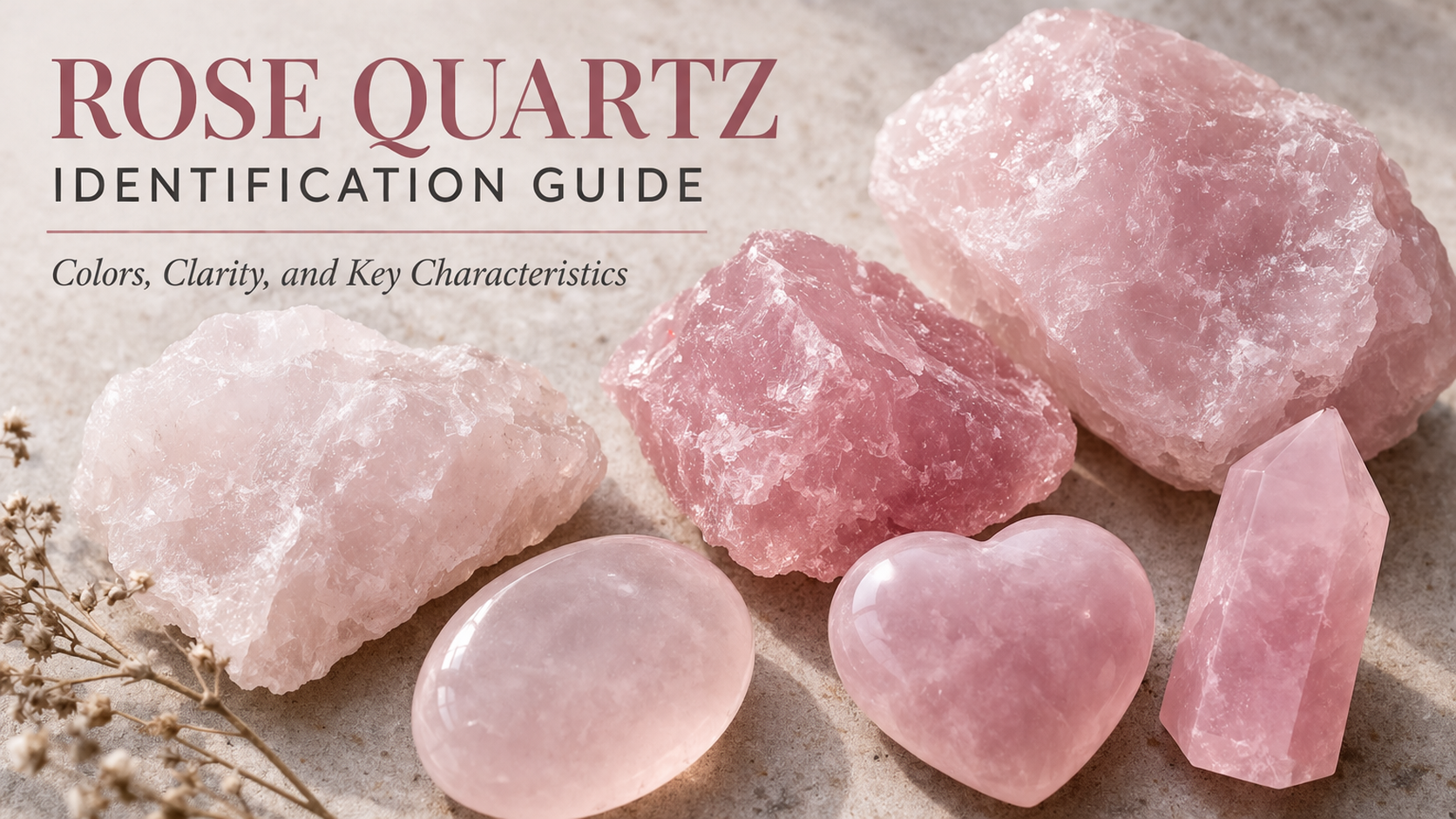 Rose Quartz Identification: How to Tell If Rose Quartz Is Real | Rock ...